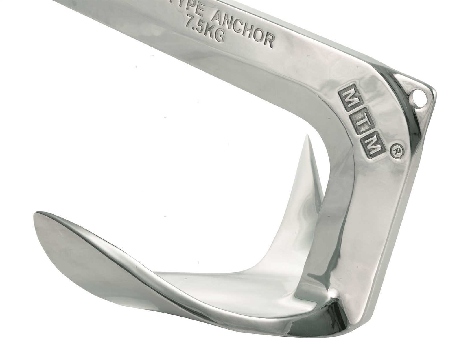 Ancora Bruce B-Type in Acciaio Inox 5kg - Ancore in Acciaio Inox - MTO ...