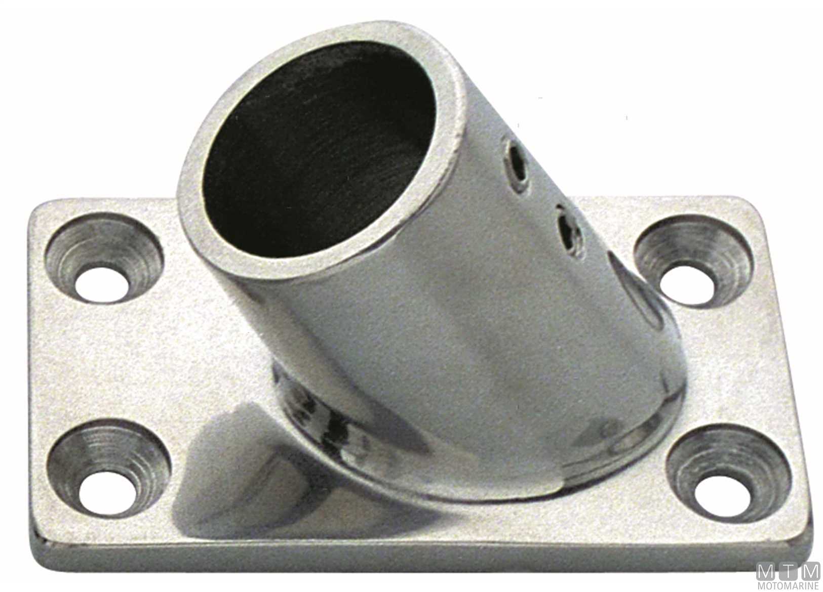 Base quadra 60 d25mm inox - Giunti a snodo per ancora - MTO Nautica Store