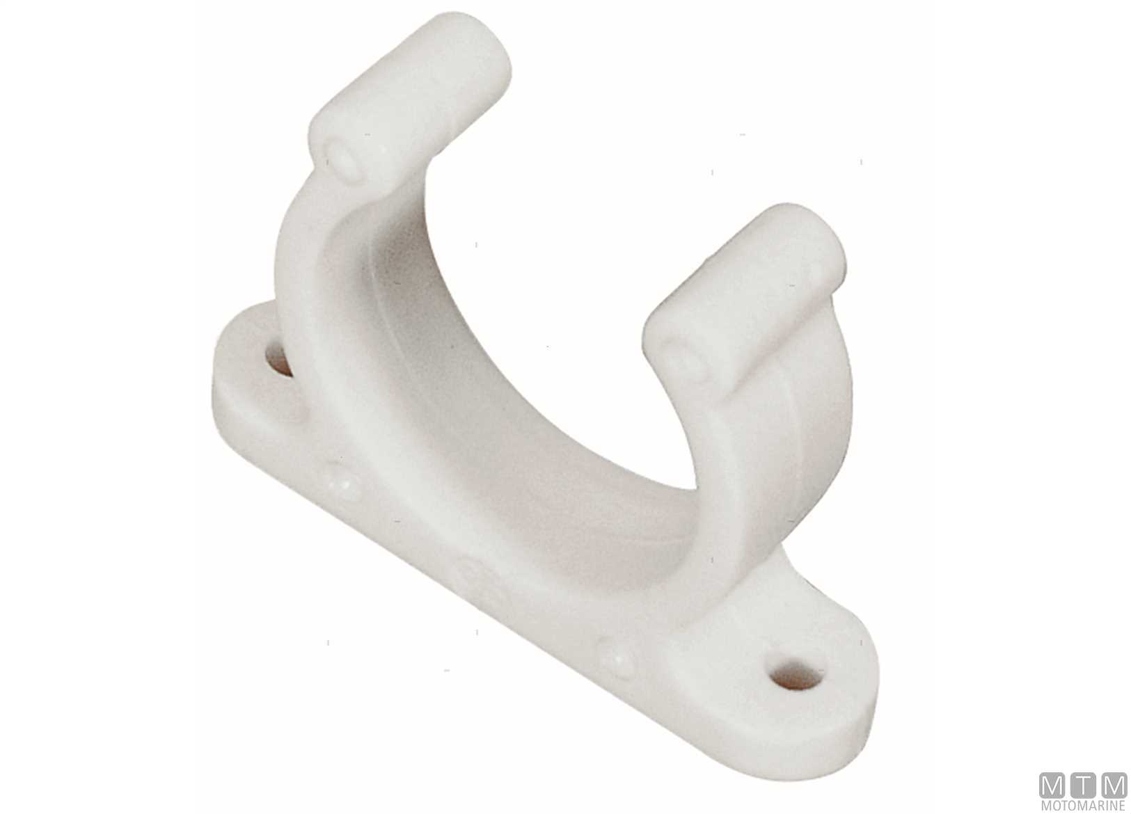 Clip std 40mm bianco - Scalmi e Clips - MTO Nautica Store