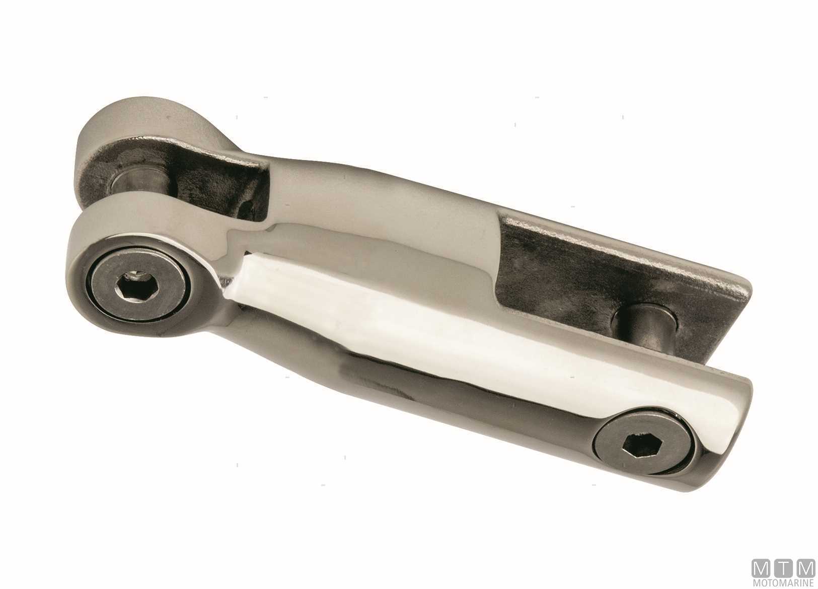 Giunto ancora fisso 10/12 mm inox - Giunti a snodo per ancora - MTO Nautica Store