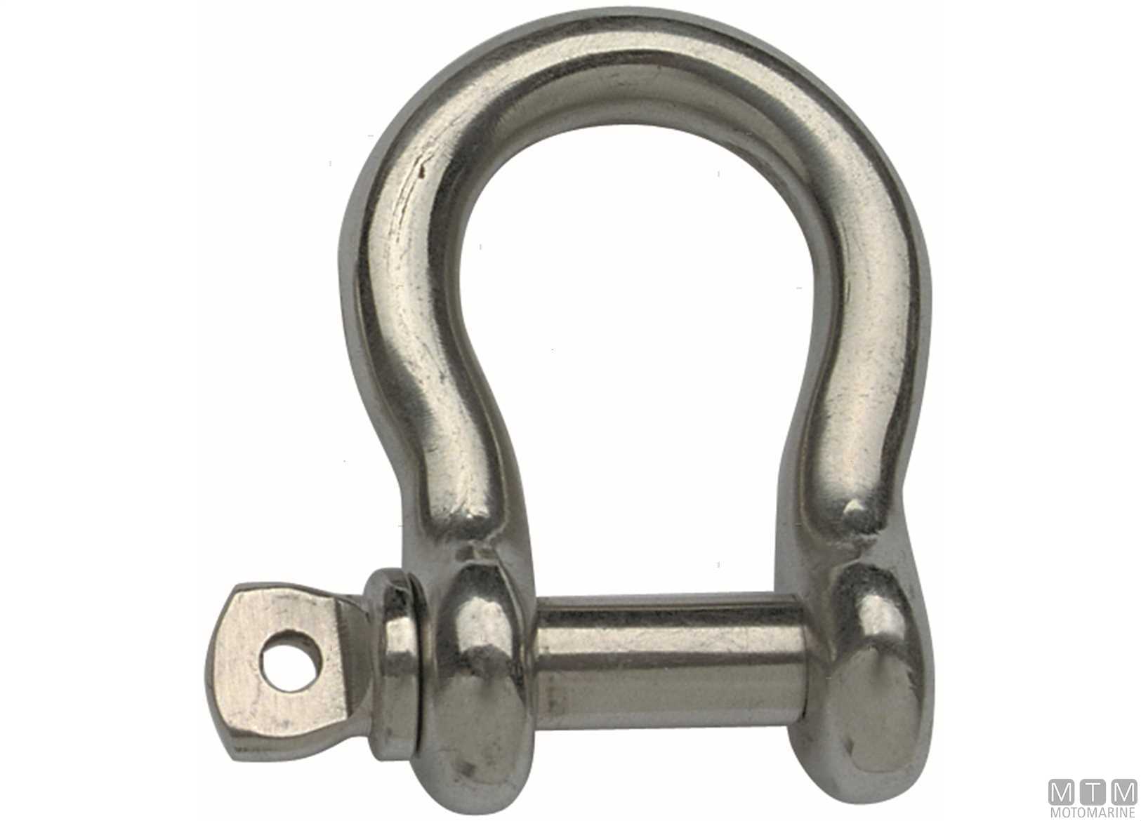 Grillo omega d12mm inox - Grilli e Moschettoni - MTO Nautica Store