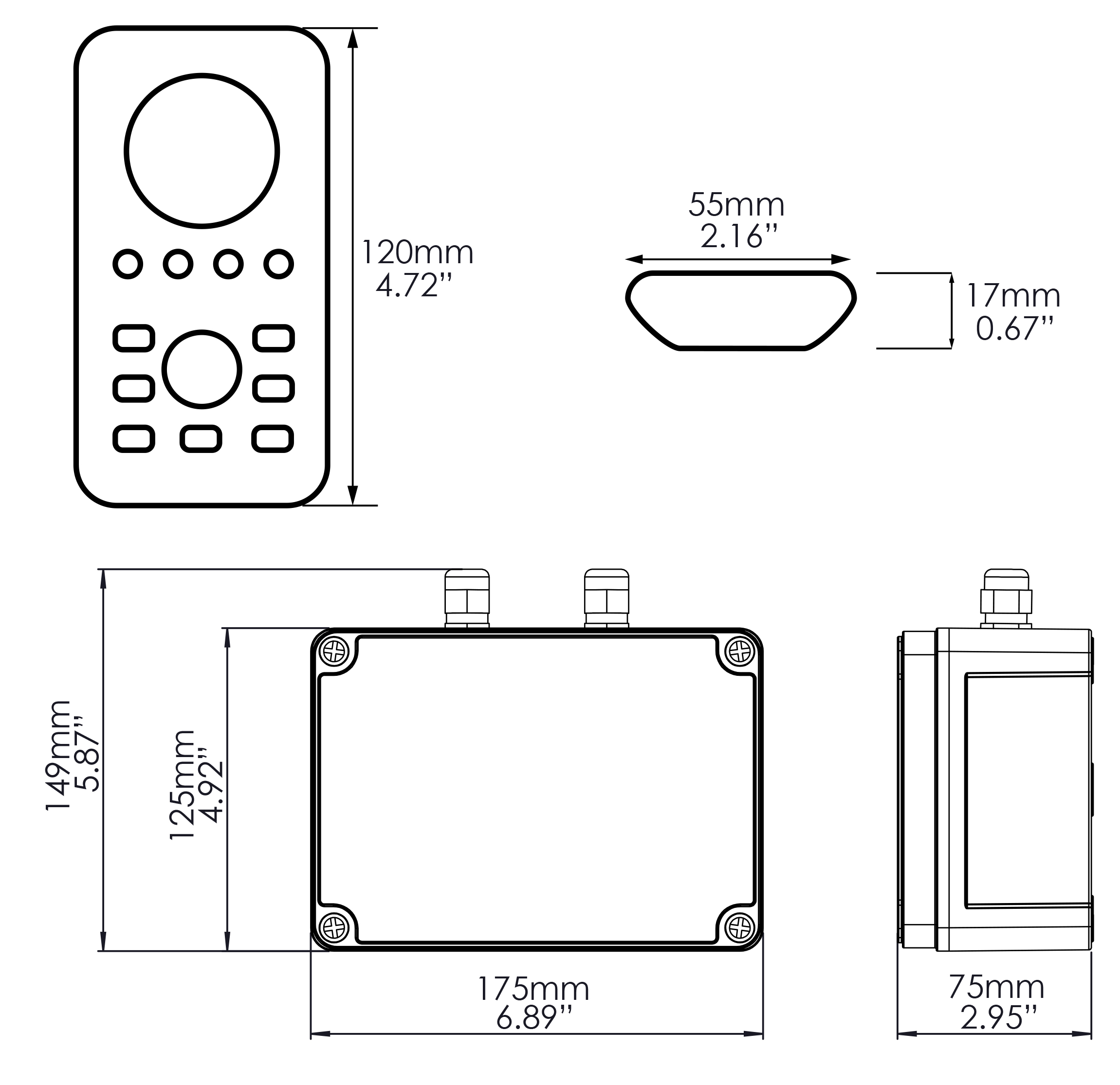 Kit ocean dmx controller - Fari Subacquei - MTO Nautica Store