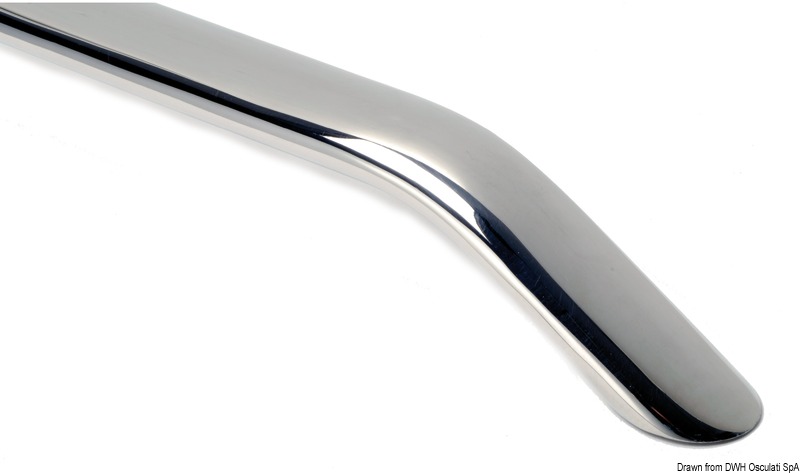 Maniglione Corrimano in Acciaio Inox 20x40 mm 305 mm - Passamani ...