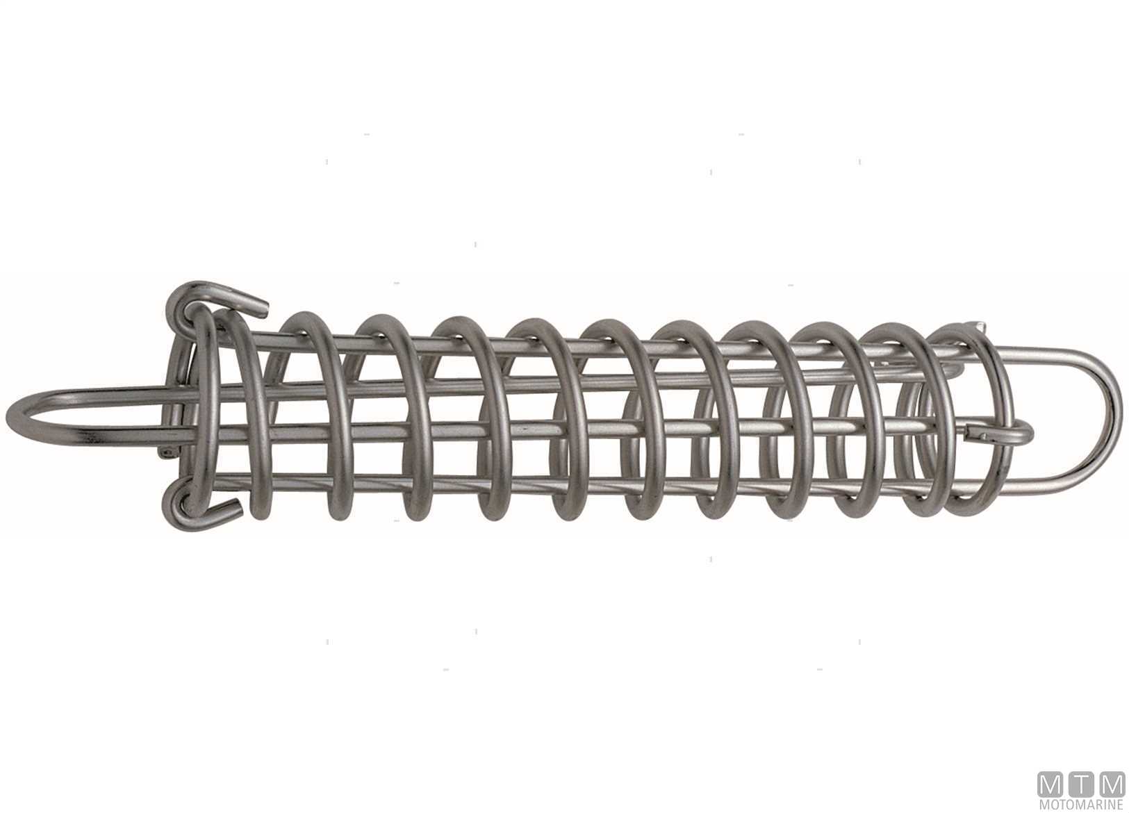 Molla ormeggio std inox l350 d75 - Molle per Ormeggio Barca - MTO ...