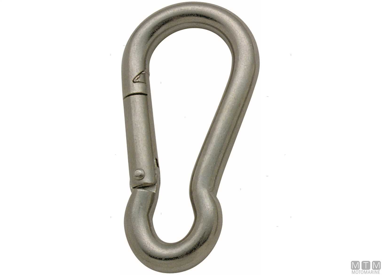 Moschettone d11mm inox - Grilli e Moschettoni - MTO Nautica Store