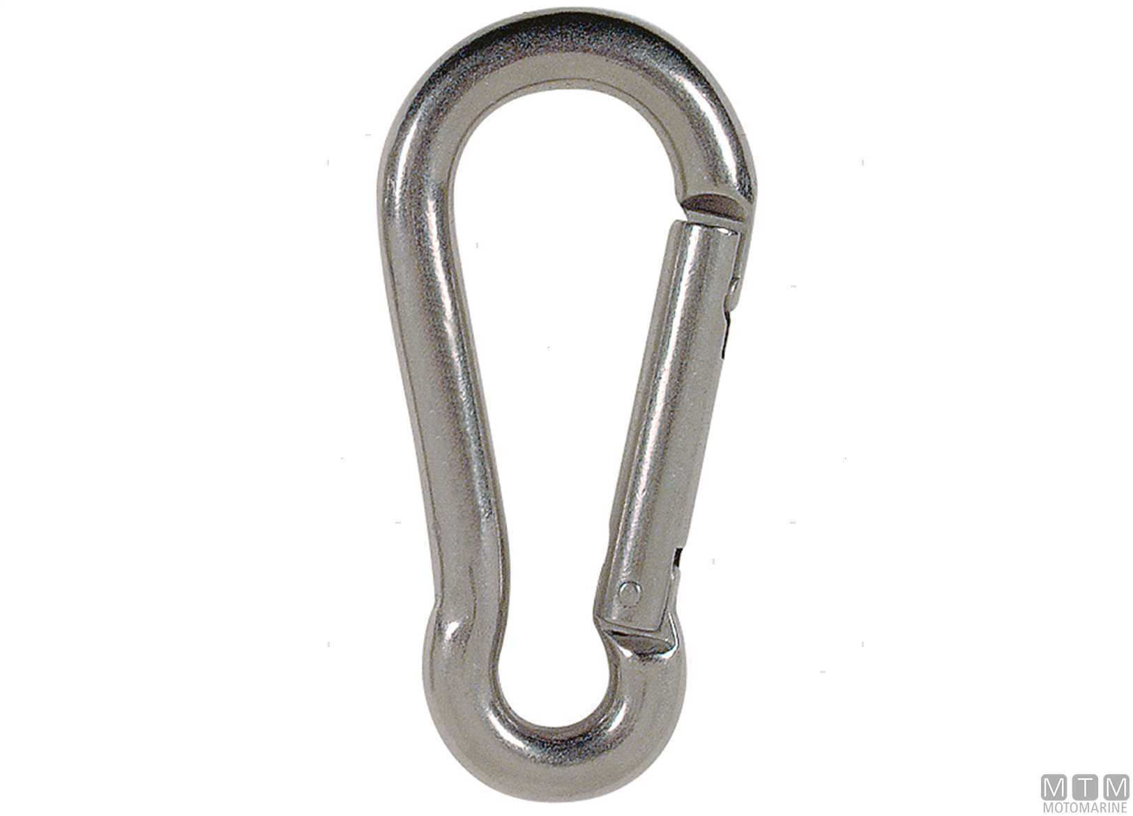 Moschettone kong d7mm inox - Grilli e Moschettoni - MTO Nautica Store