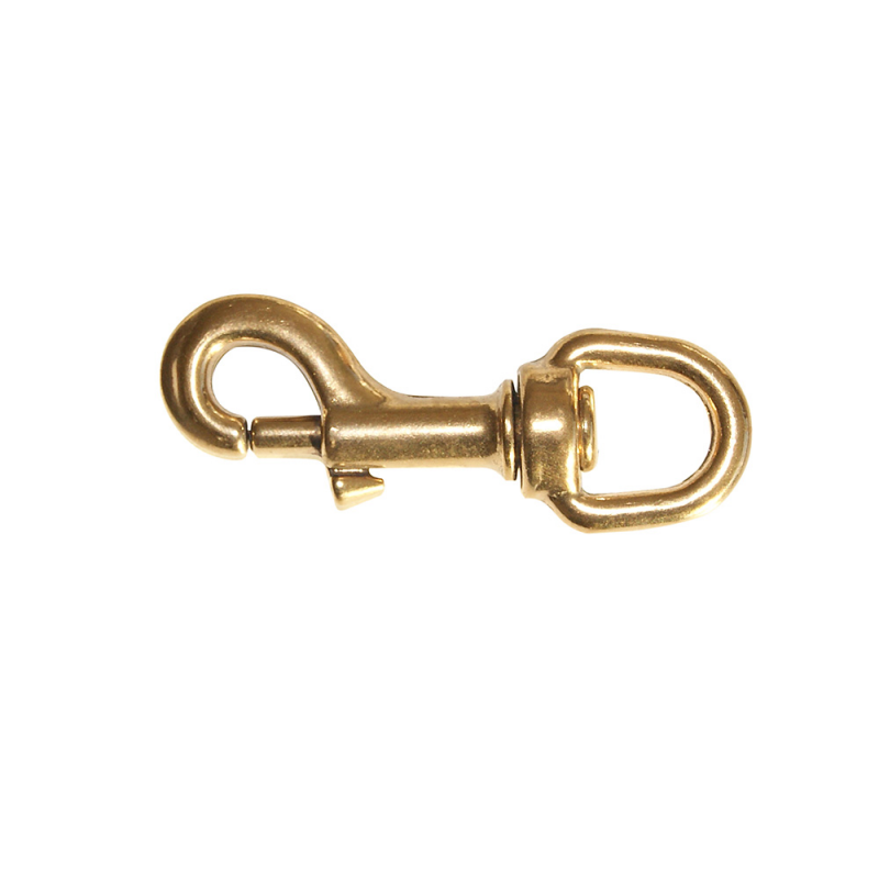 Moschettone ottone mm.90 - Grilli e Moschettoni - MTO Nautica Store