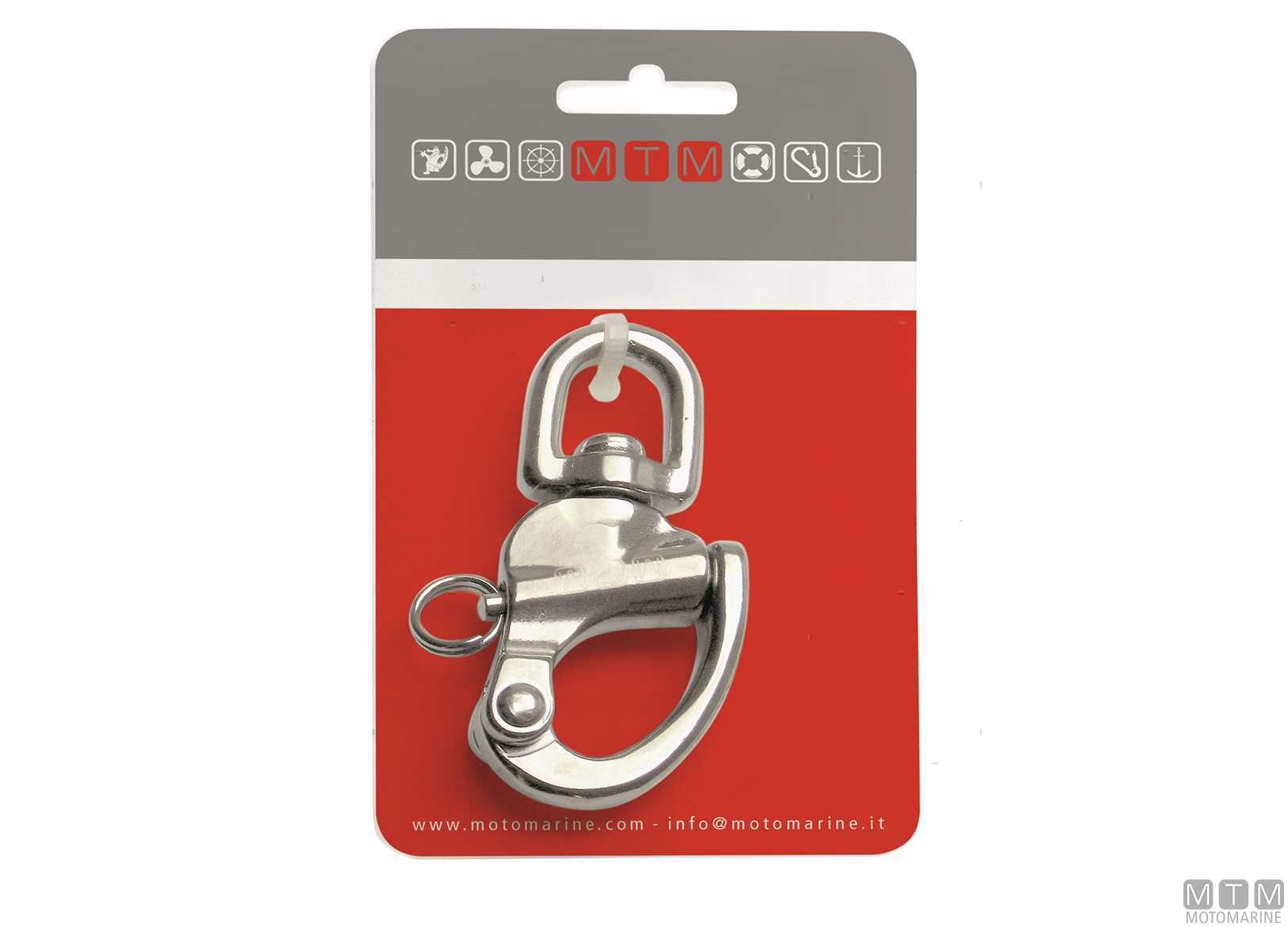 Moschettone spi girevole c l127mm inox - Grilli e Moschettoni - MTO ...