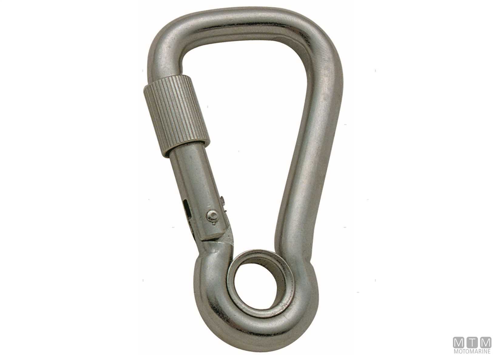 Moschettone w-lock eye d10mm inox - Grilli e Moschettoni - MTO Nautica ...