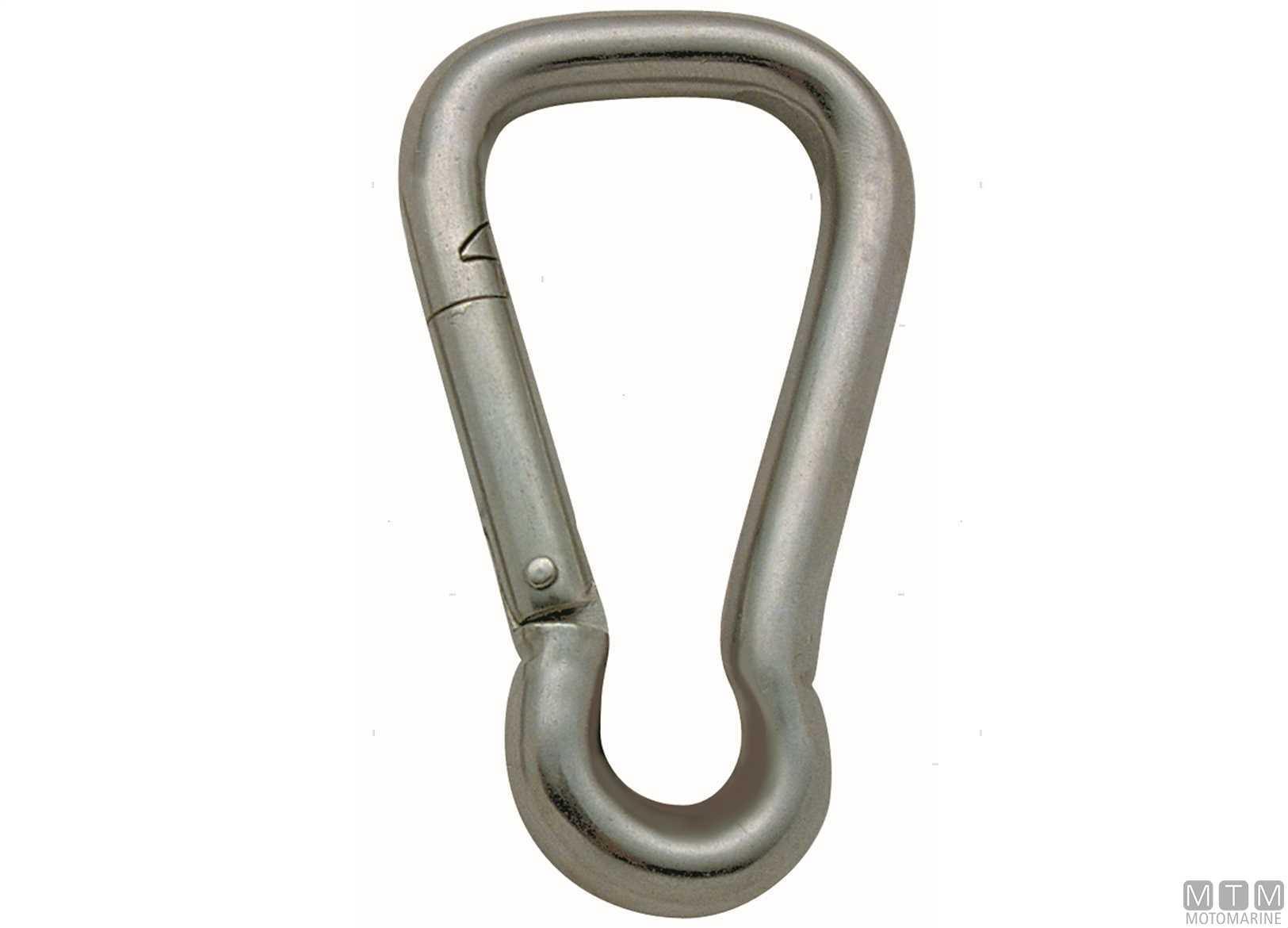 Moschettone wide d11mm inox - Grilli e Moschettoni - MTO Nautica Store