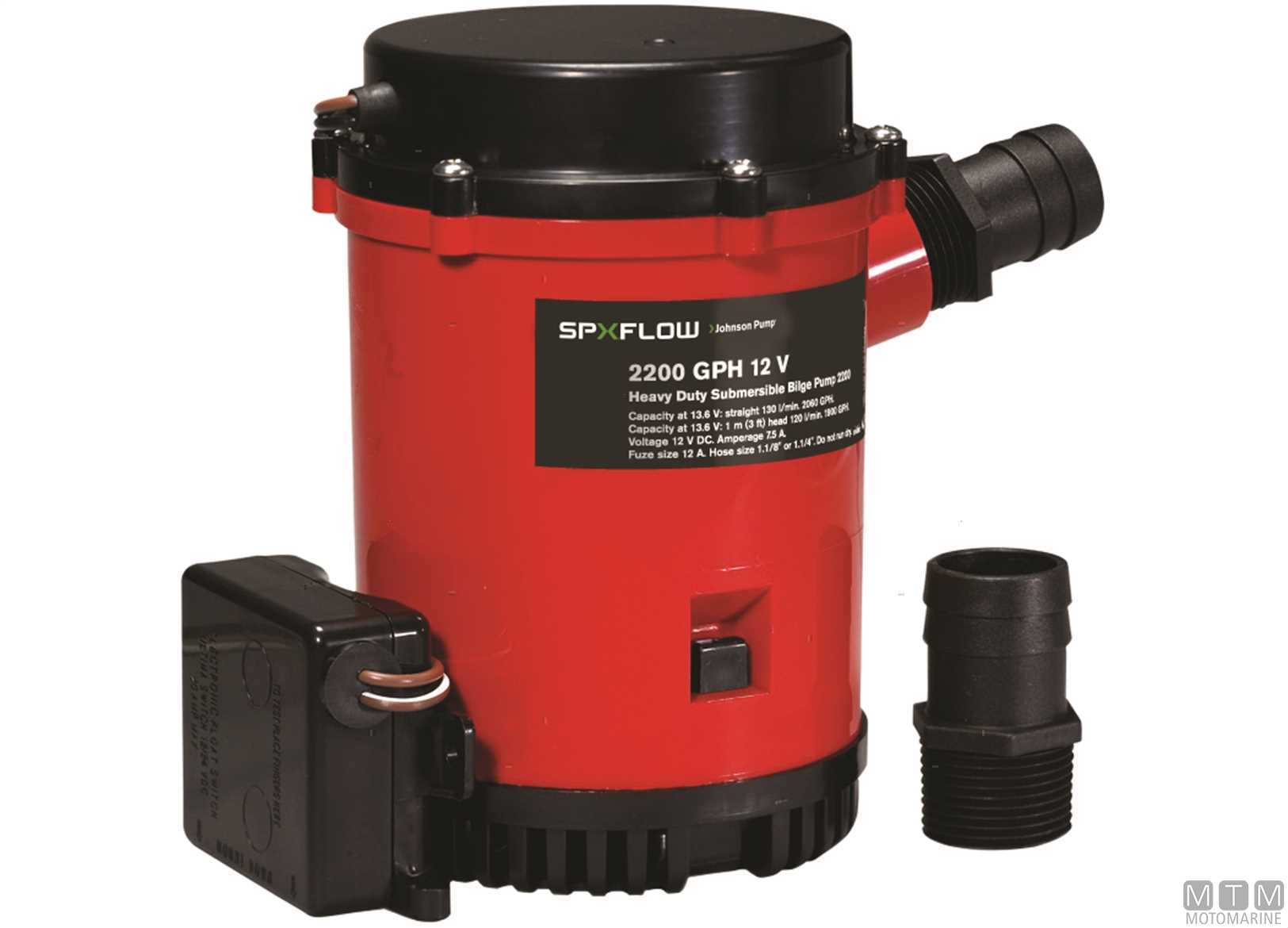 Pompa automatica spx ultima 2200gph 24v - Pompe Sentina, Autoclavi per ...