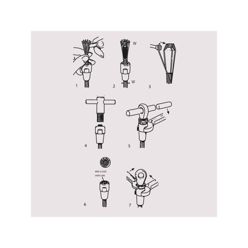 Tenditore rapido Ø mm.4 - Tenditori e Accessori - MTO Nautica Store