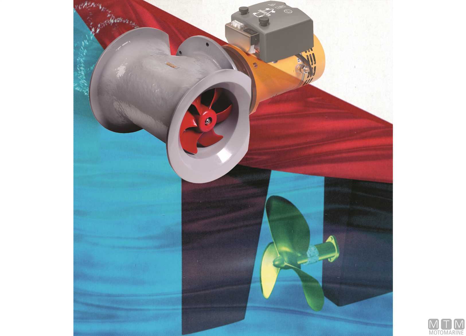 Tunnel poppa vetus d250mm - Accessori, Comandi Elica di Manovra Vetus ...