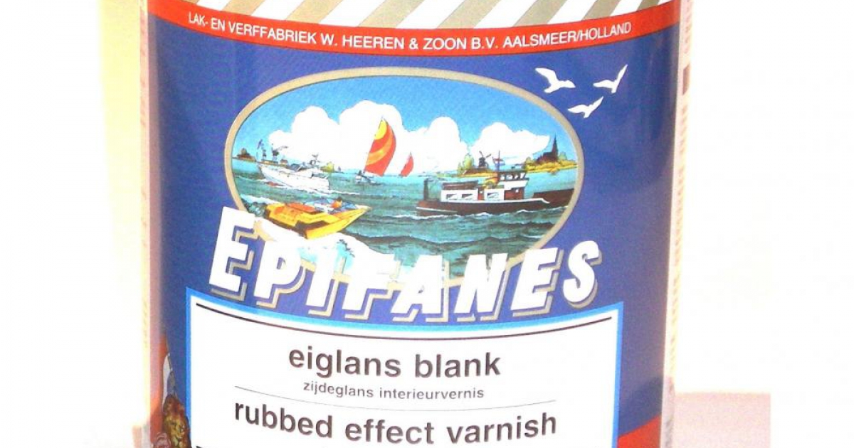 Vernice Legno Epifanes Rubbed Effect Varnish - Vernici per Legno - MTO ...