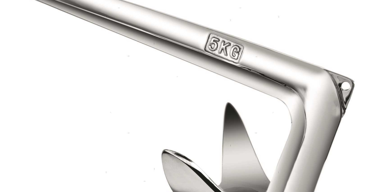 Ancora 3-Wing in Acciaio Inox 50 Kg - Ancore in Acciaio Inox - MTO ...