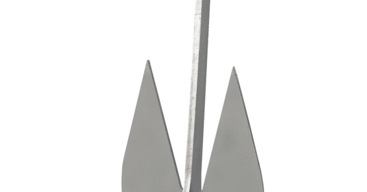 Ancora Britany in Acciaio Zincato 8 Kg - Ancore in Acciaio Zincato ...