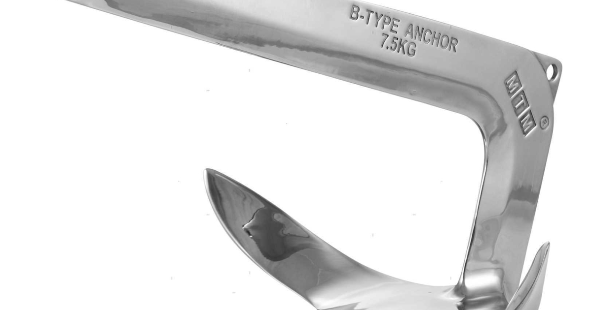 Ancora Bruce B-Type in Acciaio Inox 10 Kg - Ancore in Acciaio Inox ...