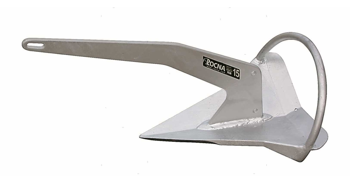 Ancora Rocna in Acciaio Zincato 55 Kg - Ancore in Acciaio Zincato - MTO ...