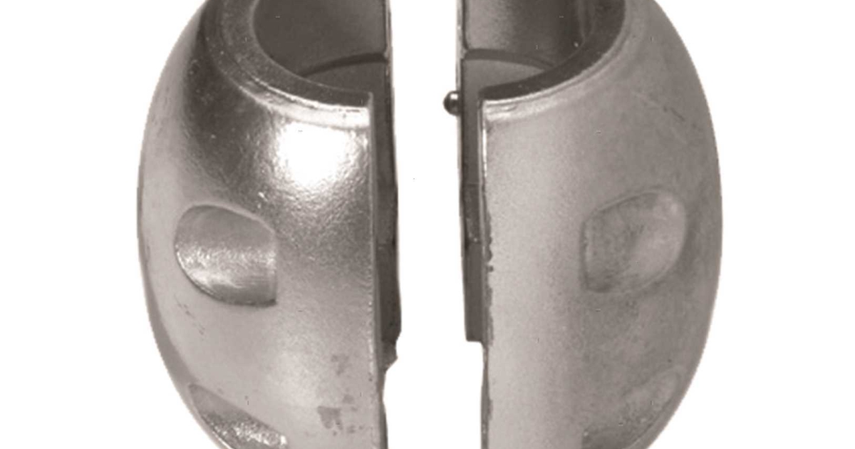 Anodo collare std d55mm zn - Anodi e Zinchi Nautici per Anticorrosione ...