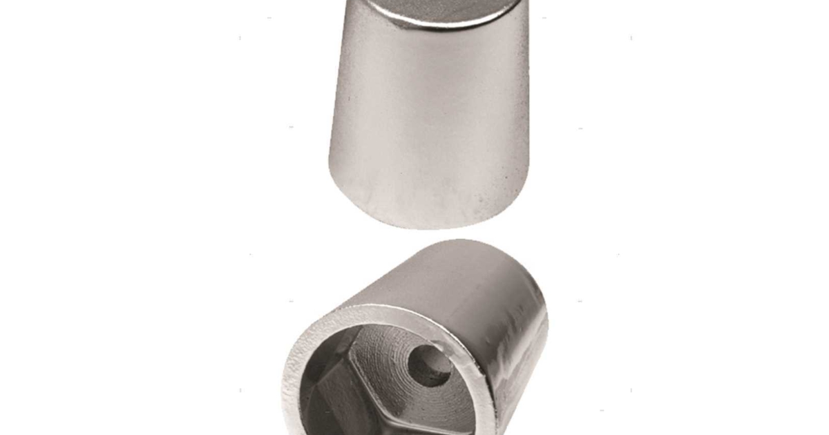 Anodo ogiva hex d60mm zn - Anodi e Zinchi Nautici per Anticorrosione ...