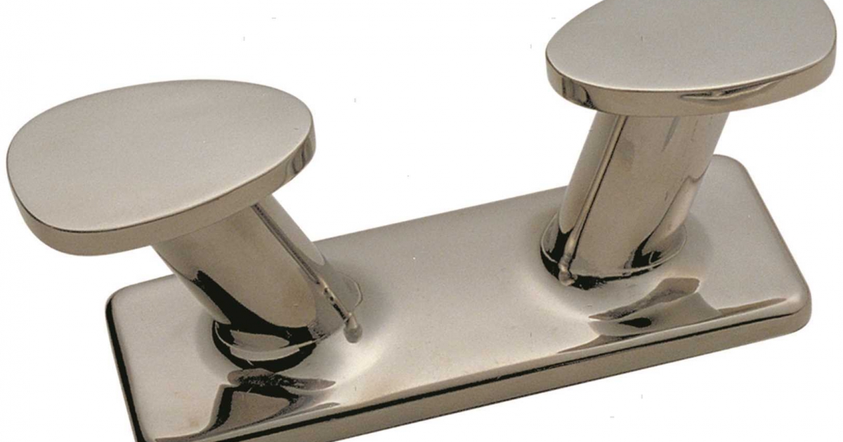 Bitta 2 fusti 200/220mm inox - Bitte e Passacavi - MTO Nautica Store