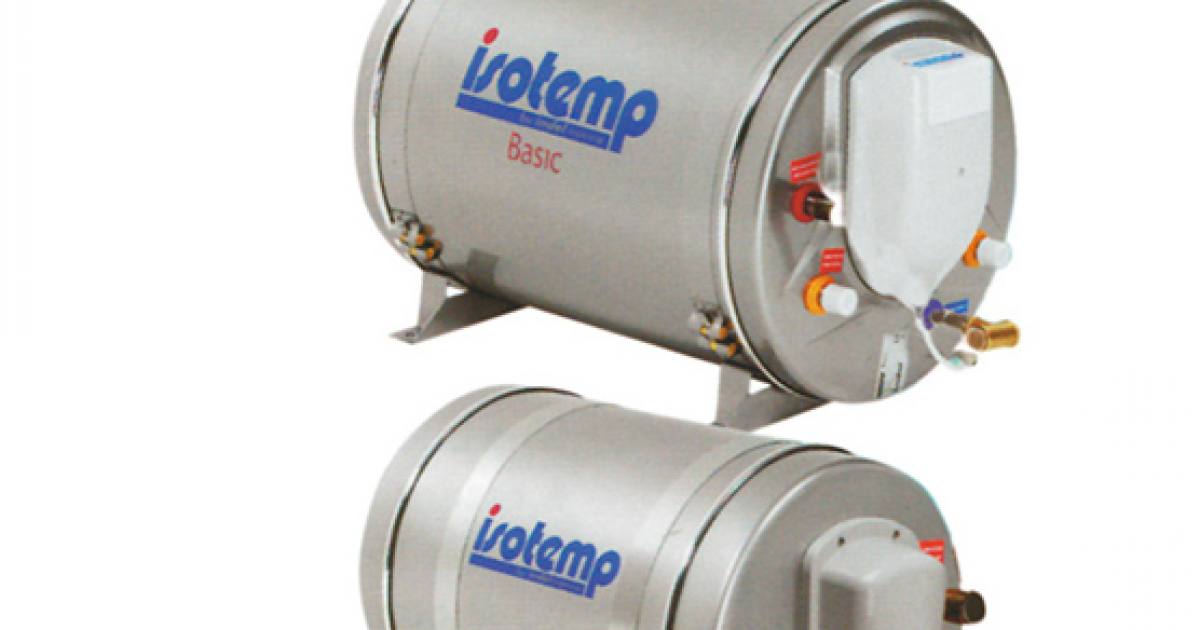 Boiler INOX 40 LT ISOTEMP Indel Webasto Marine - Scaldabagni e Boiler ...