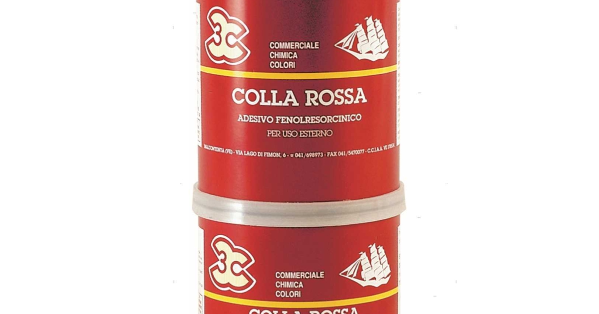 Colla rossa 3c 1kg - Olii e Lubrificanti - MTO Nautica Store
