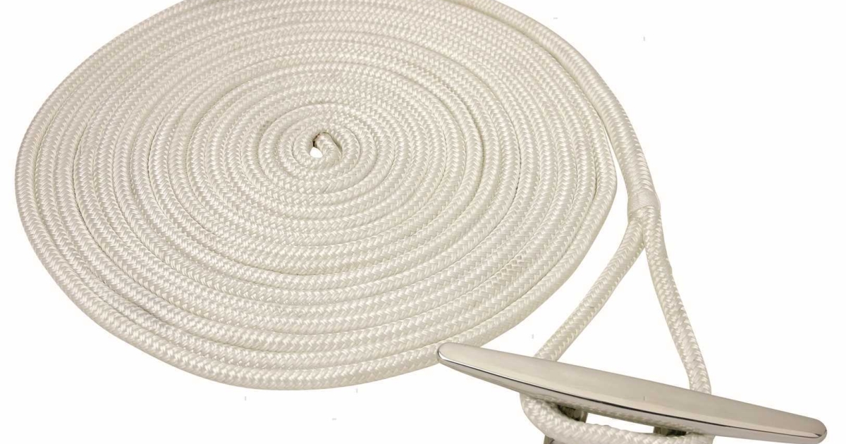 Dock line 16mm x 12m bianca - Trecce Varie e Moschettoni Nylon - MTO ...