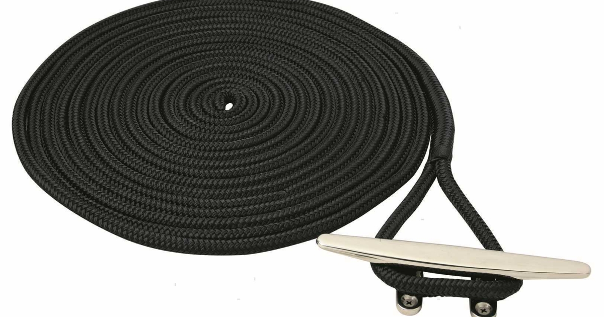 Dock line 16mm x 12m nera - Trecce Varie e Moschettoni Nylon - MTO ...