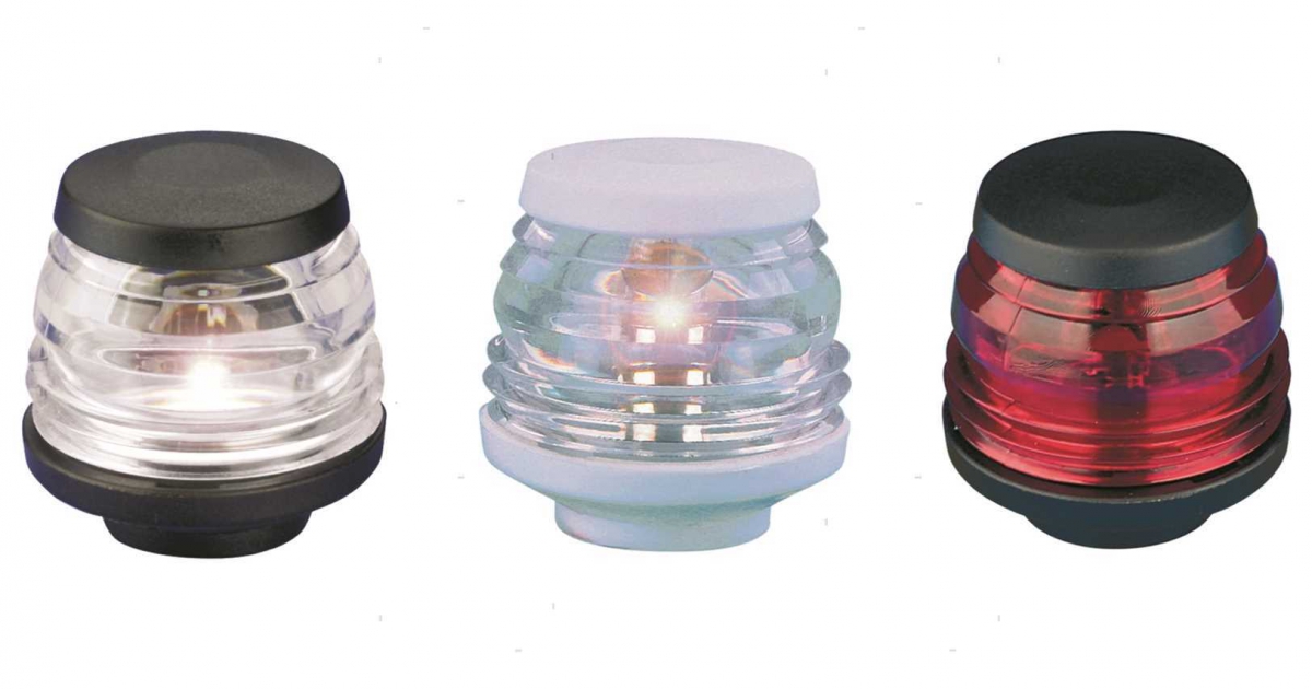 Fanale compact bk 360 bianco - Luci di Navigazione - MTO Nautica Store