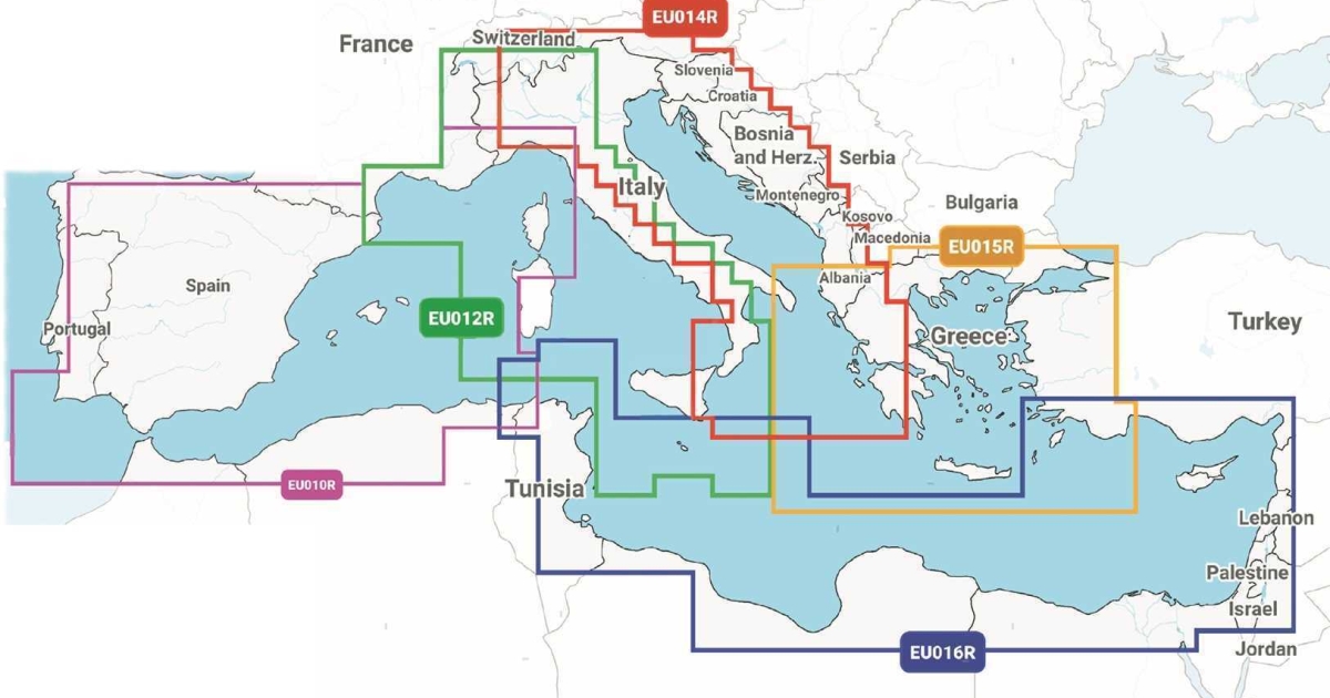 Garmin navionics vision+ NVEU012R - Cartografia Elettronica GPS - MTO ...