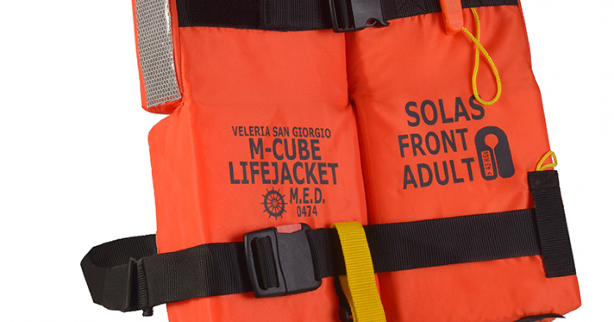 Giubbotto a Stola Solas M Cube 150 N - Giubbotti di Salvataggio - Autogonfiabili - MTO Nautica Store