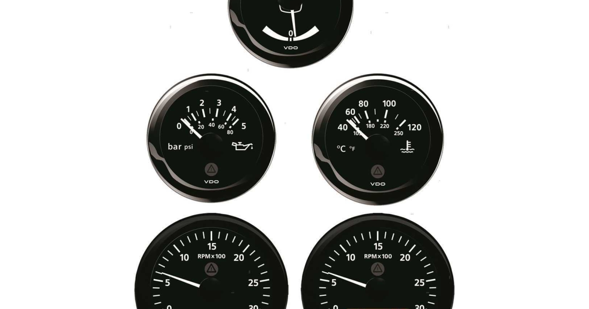 Indicatore pressione olio vdo 10b black - Indicatori e Strumenti VDO ...