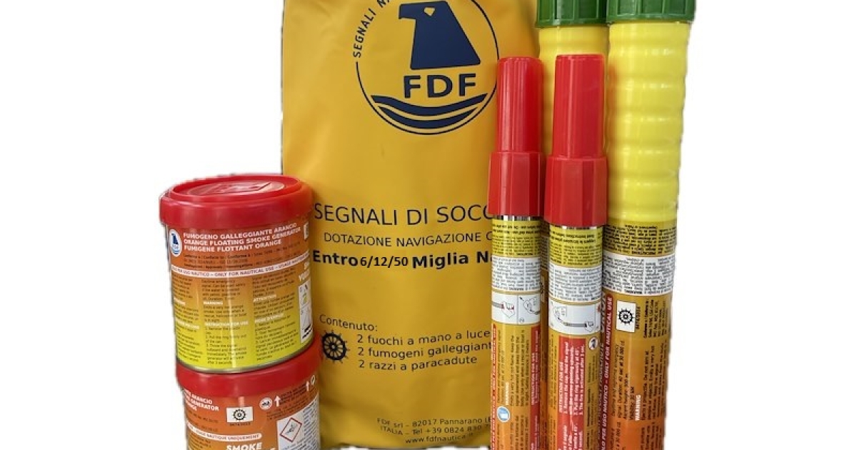 Kit Razzi Segnali di Soccorso entro 6/12/50 Miglia - Segnali - MTO ...