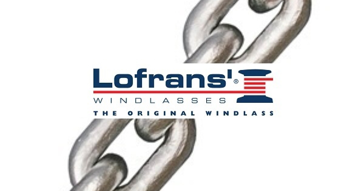 Lofrans' Catena zincata calibrata, ISO 4565 /DIN 766, G40, diam. 6mm ...