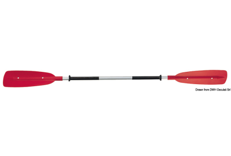 Pagaia per Canoa/Kayak Doppia pala a 90° 215 cm - Remi e Pagaie - MTO ...