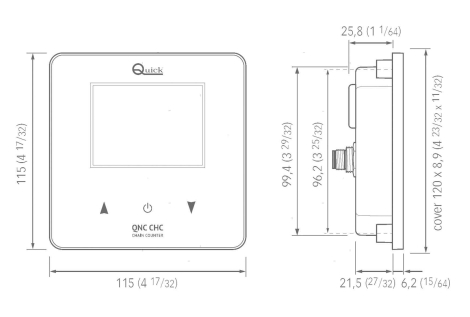 Pannello contacatena quick qnc chc - Accessori e Ricambi Per Verricelli ...
