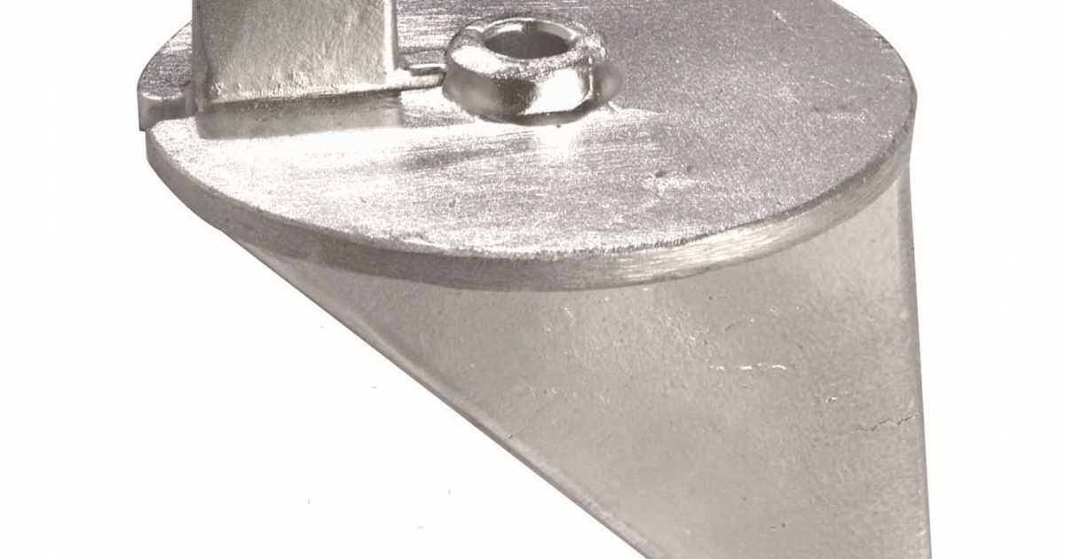 Anodo pinna tohatsu m60b zn - Anodi e Zinchi Nautici per Anticorrosione ...