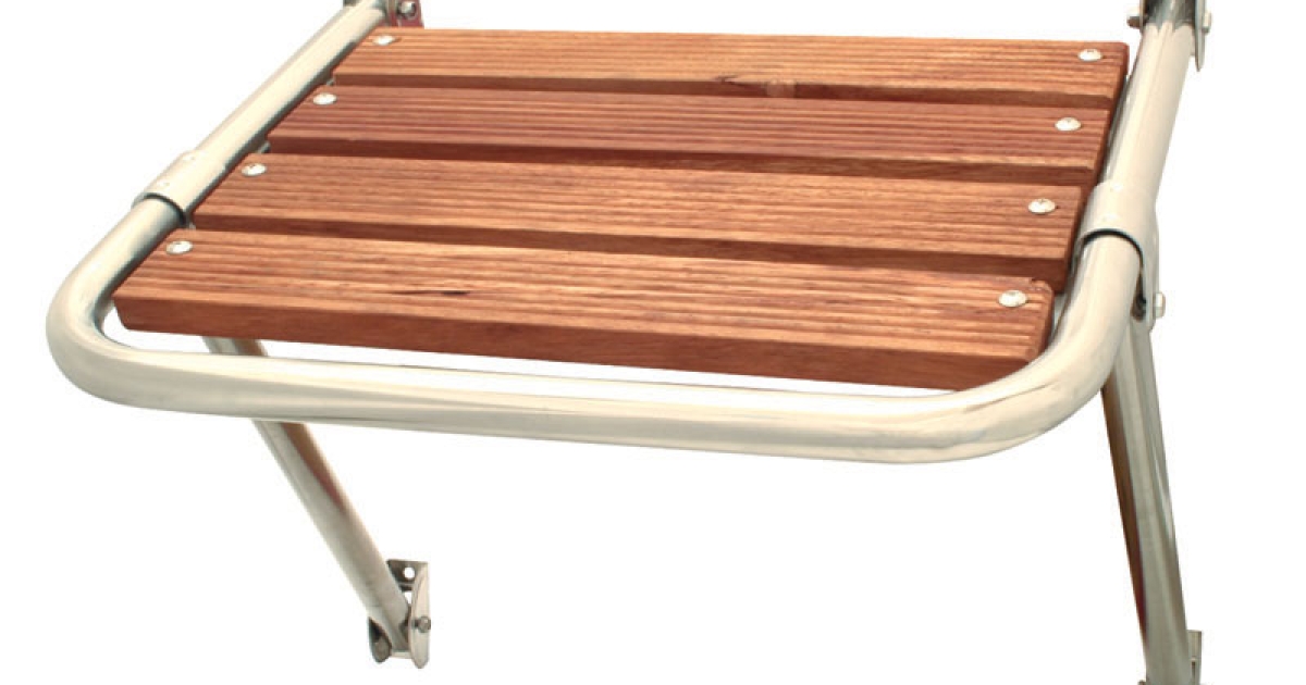 Plancetta di poppa Inox316 450x390mm - Scalette di Poppa e Prua - MTO ...