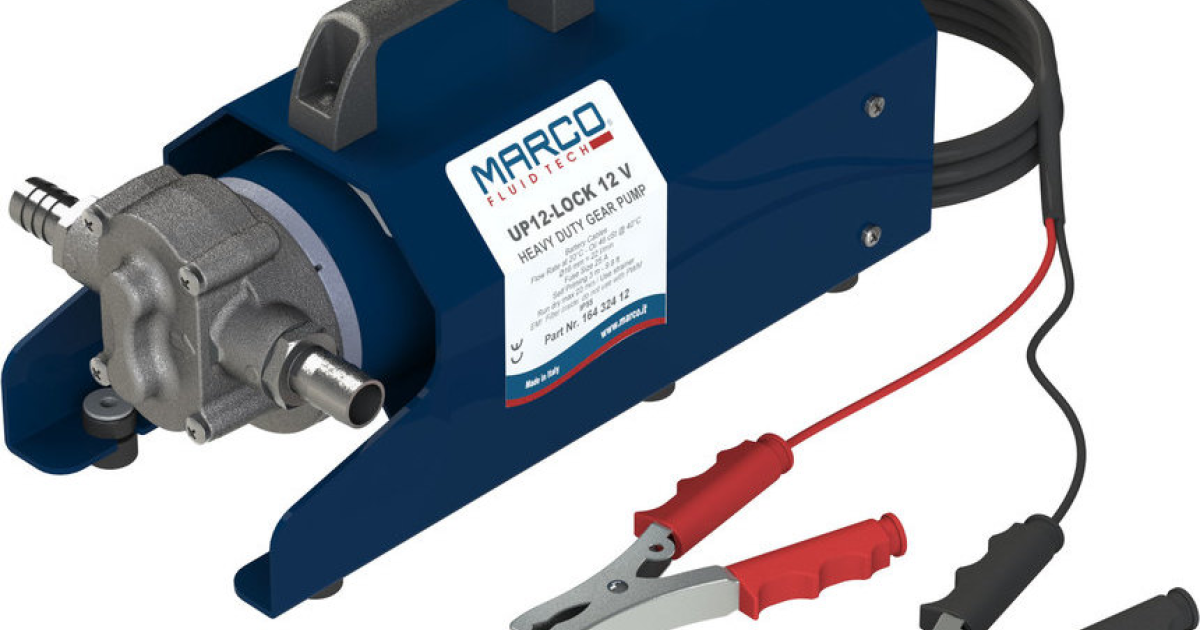 Pompa Portatile Trasferimento Olio Ingranaggi in Bronzo Marco UP12-LOCK ...