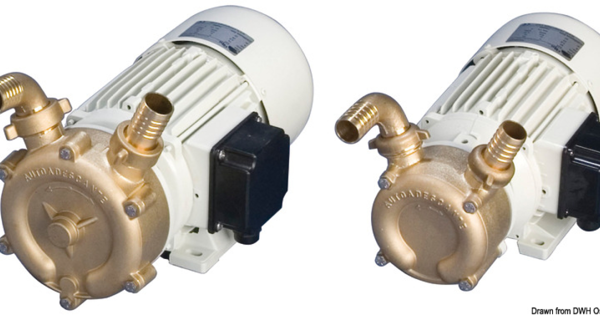 Pompa sentina bronzo 75 l/min - Pompe Sentina, Autoclavi per Barca ...