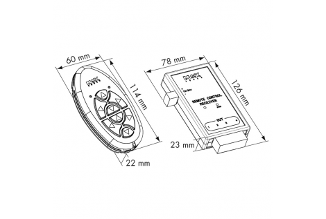 Radiocomando + ricevitore max power - Accessori, Comandi Elica di ...