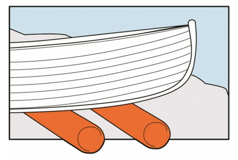 Rullo alaggio extra l1260mm d260mm - Accessori e Ricambi per Battelli ...