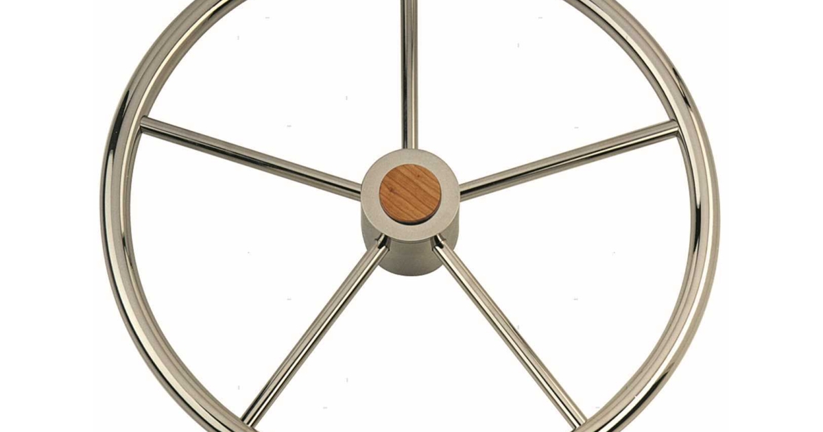 Ruota timone inox 800mm - Ruote Timoni e Volanti - MTO Nautica Store