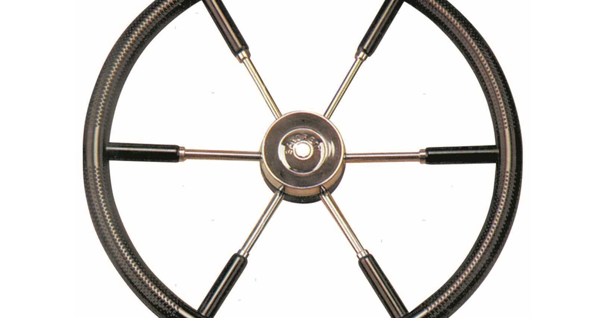 Ruota timone inox/p 550mm - Ruote Timoni e Volanti - MTO Nautica Store