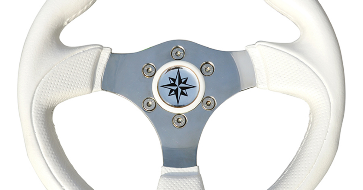 Ruota timone t12 bianco Ø mm.300 - Ruote Timoni e Volanti - MTO Nautica ...