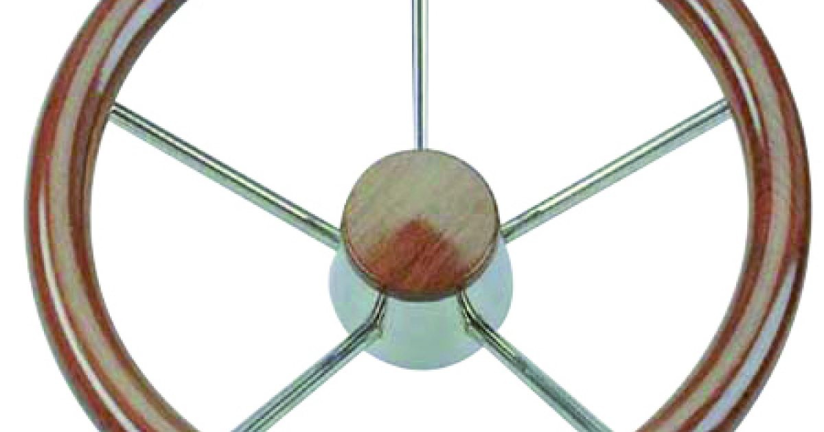 Ruota timone teak Ø mm.350 - Ruote Timoni e Volanti - MTO Nautica Store