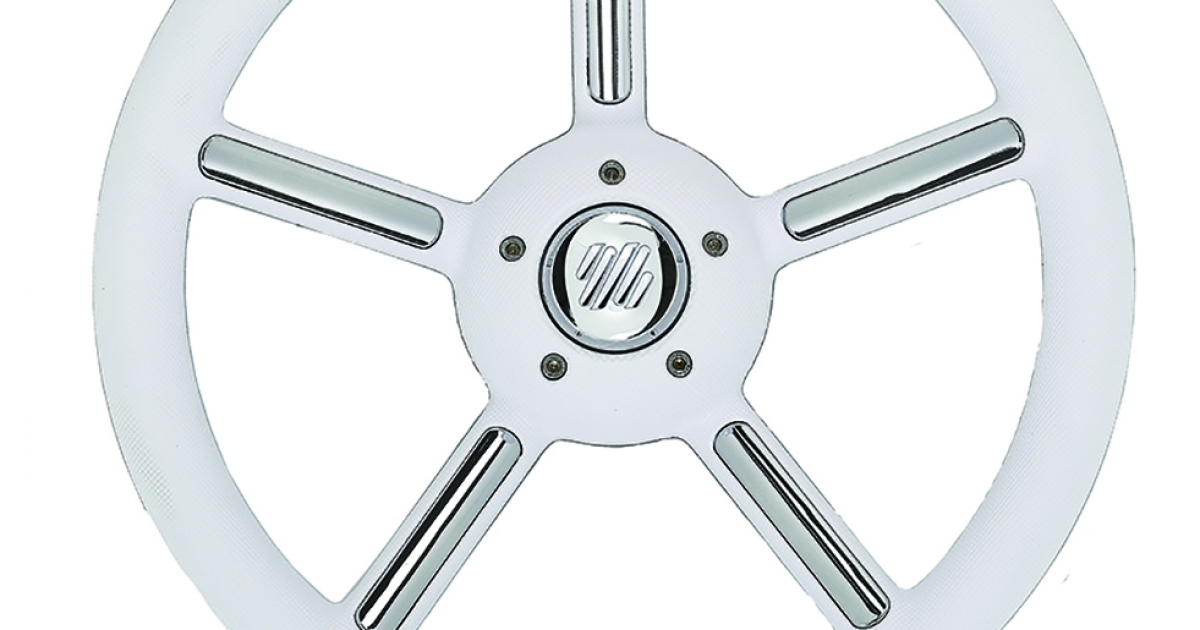 Ruota timone v56 bianca Ø mm.350 - Ruote Timoni e Volanti - MTO Nautica ...