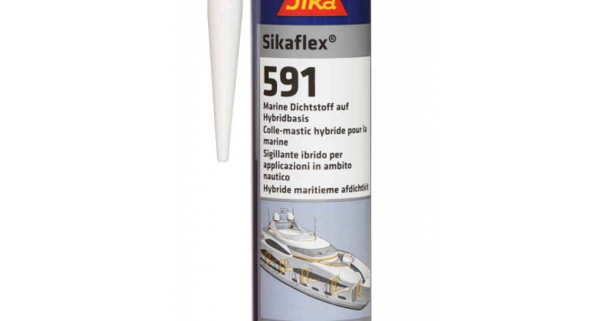 Sikaflex 591 nero 300ml - Colle e Kit di Riparazione - MTO Nautica Store