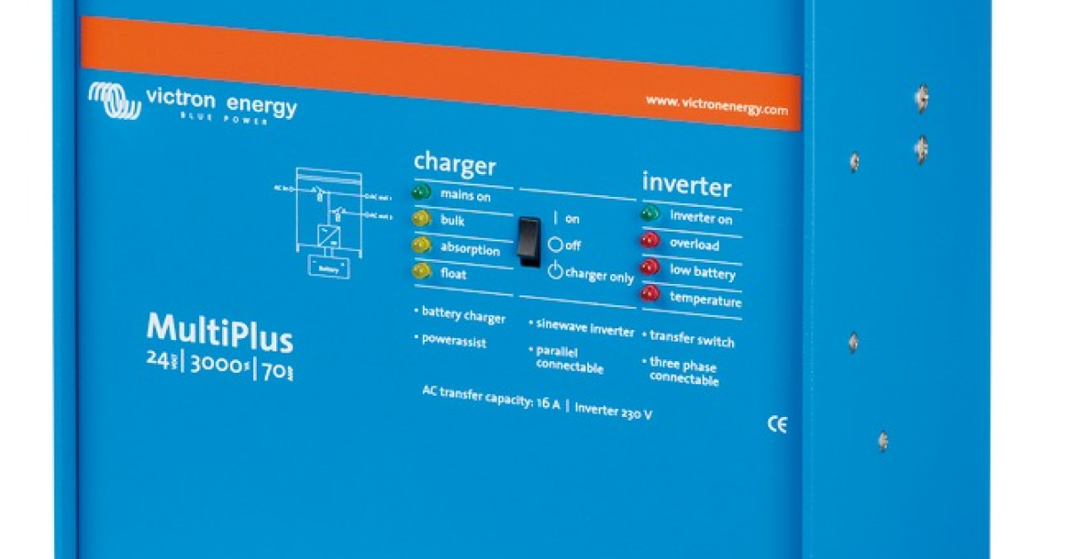 Sistema Victron Multiplus 3000W 70+4 A 24 V - Batterie, Inverters e ...